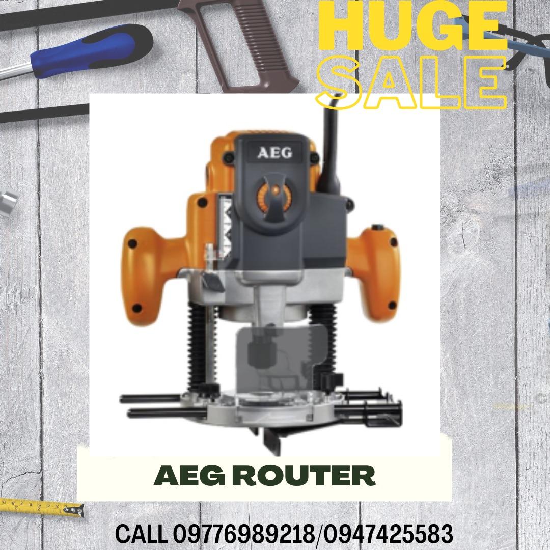 AEG ROUTER, Commercial & Industrial, Industrial Equipment on Carousell