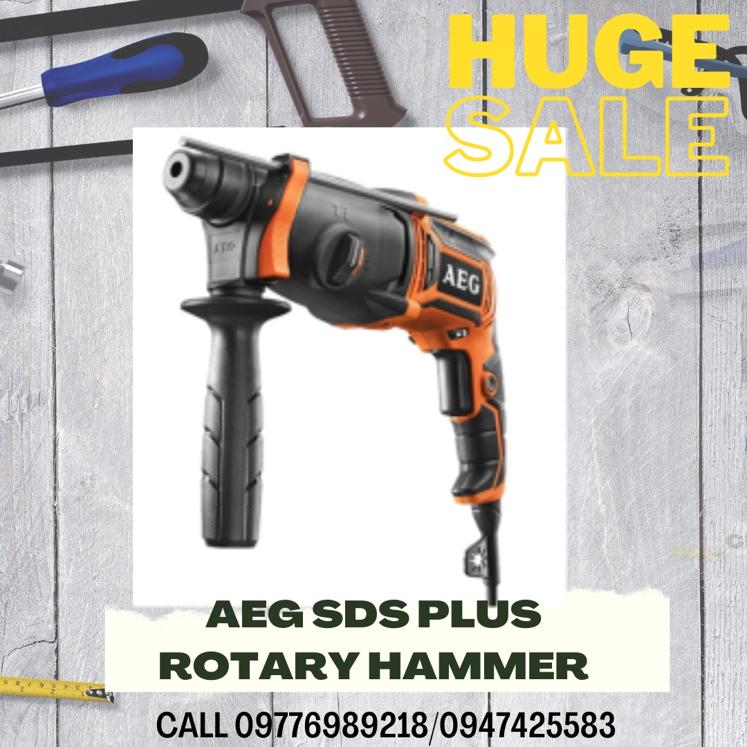 AEG SDS PLUS ROTARY HAMMER, Commercial & Industrial, Industrial Equipment on Carousell