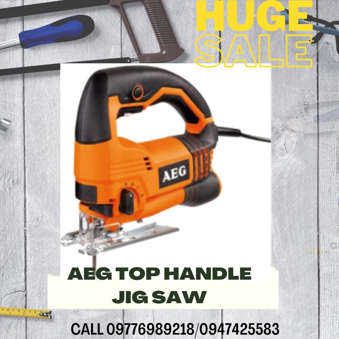 AEG TOP HANDLE JIG SAW, Commercial & Industrial, Industrial Equipment ...