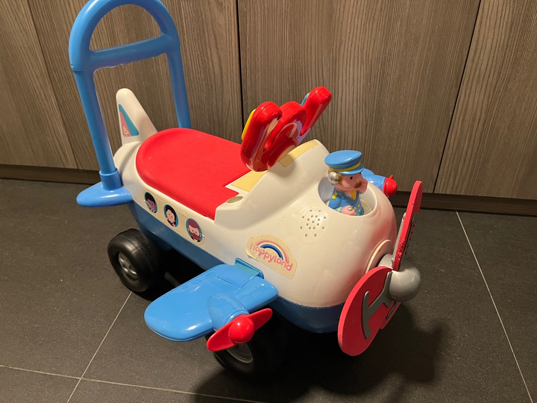 Aeroplane ride on toy, Babies & Kids, Infant Playtime on Carousell