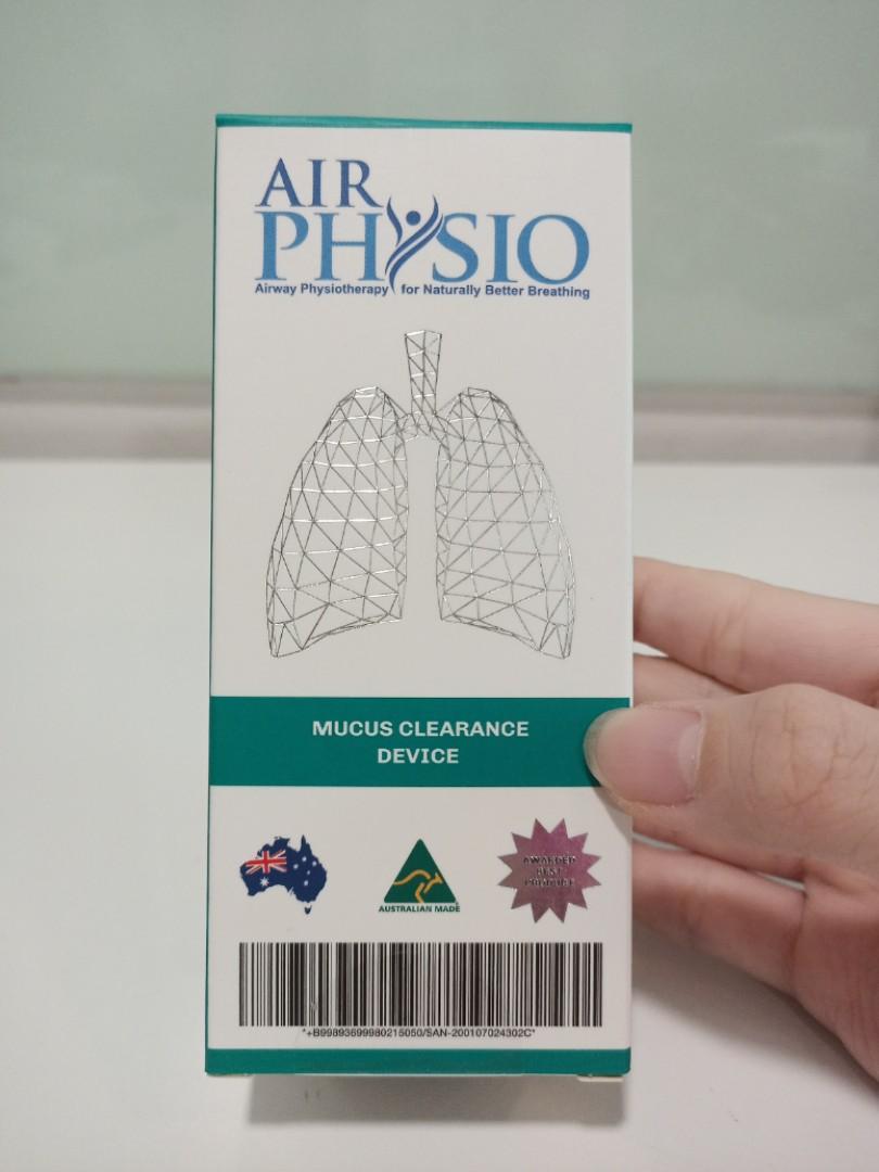 AIR PHYSIO Mucus Clearance Device, Health & Nutrition, Medical Supplies ...