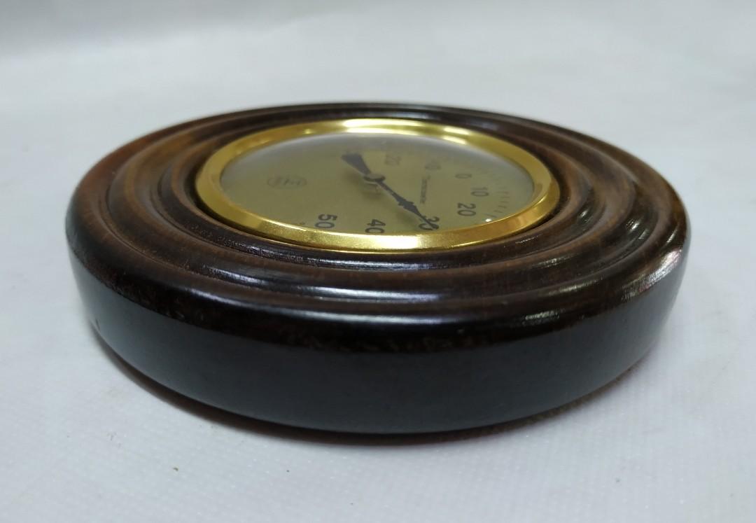 Antique Wood Brass West Weather Barometer, Hobbies & Toys, Collectibles ...