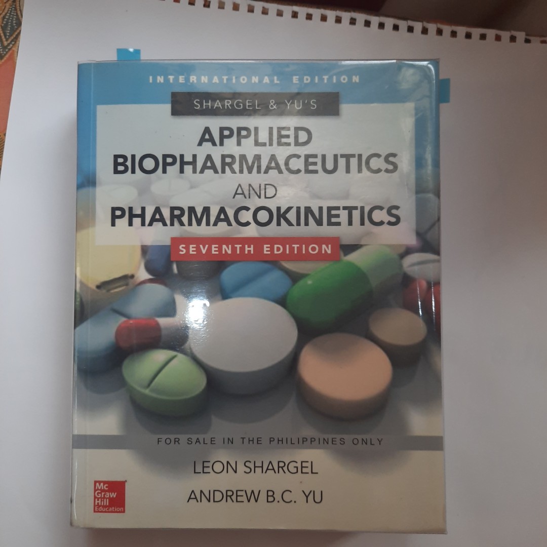 Applied Biopharmaceutics and Pharmacokinetics (7th Edition) Shargel ...