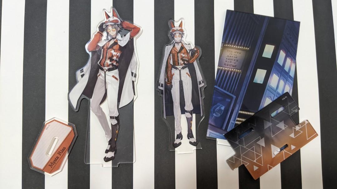 Assorted Merch NIJISANJI Mysta Rias, Nina Kosaka & IDOLiSH7 Revale ...