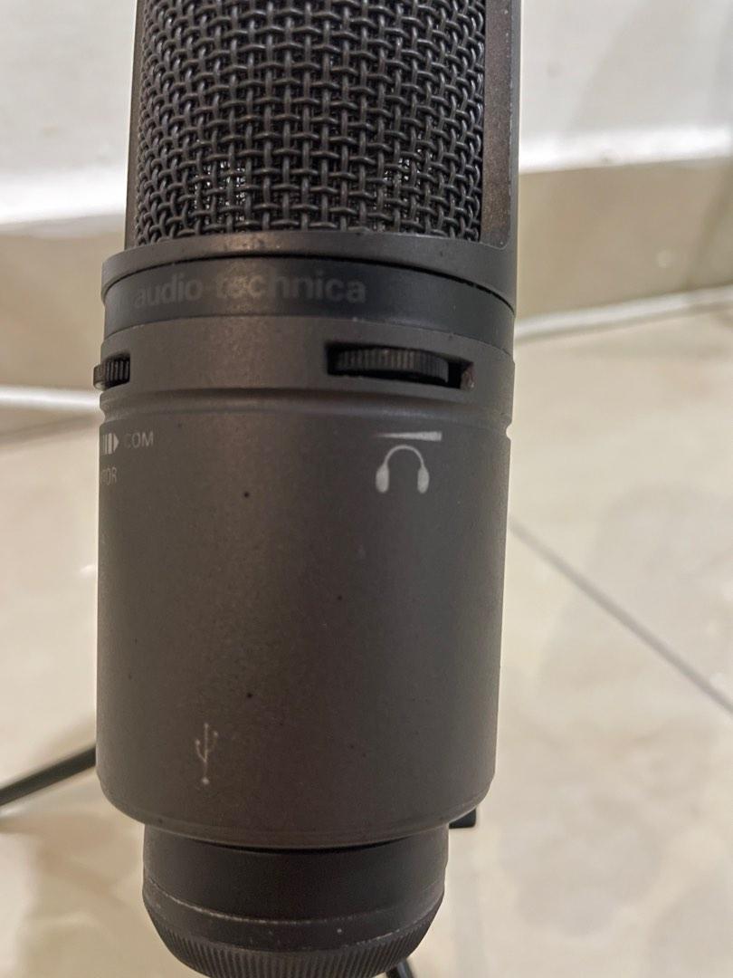 Audio Technica AT2020 USB+ Condenser Microphone, Audio, Microphones on ...