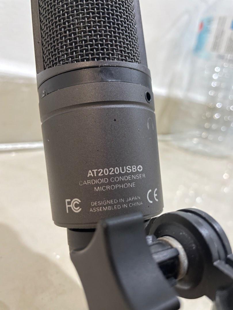 Audio Technica AT2020 USB+ Condenser Microphone, Audio, Microphones on ...