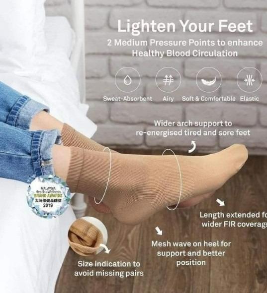 [READY STOCKS] Aulora Socks (Beige) - exclusive collection, while ...