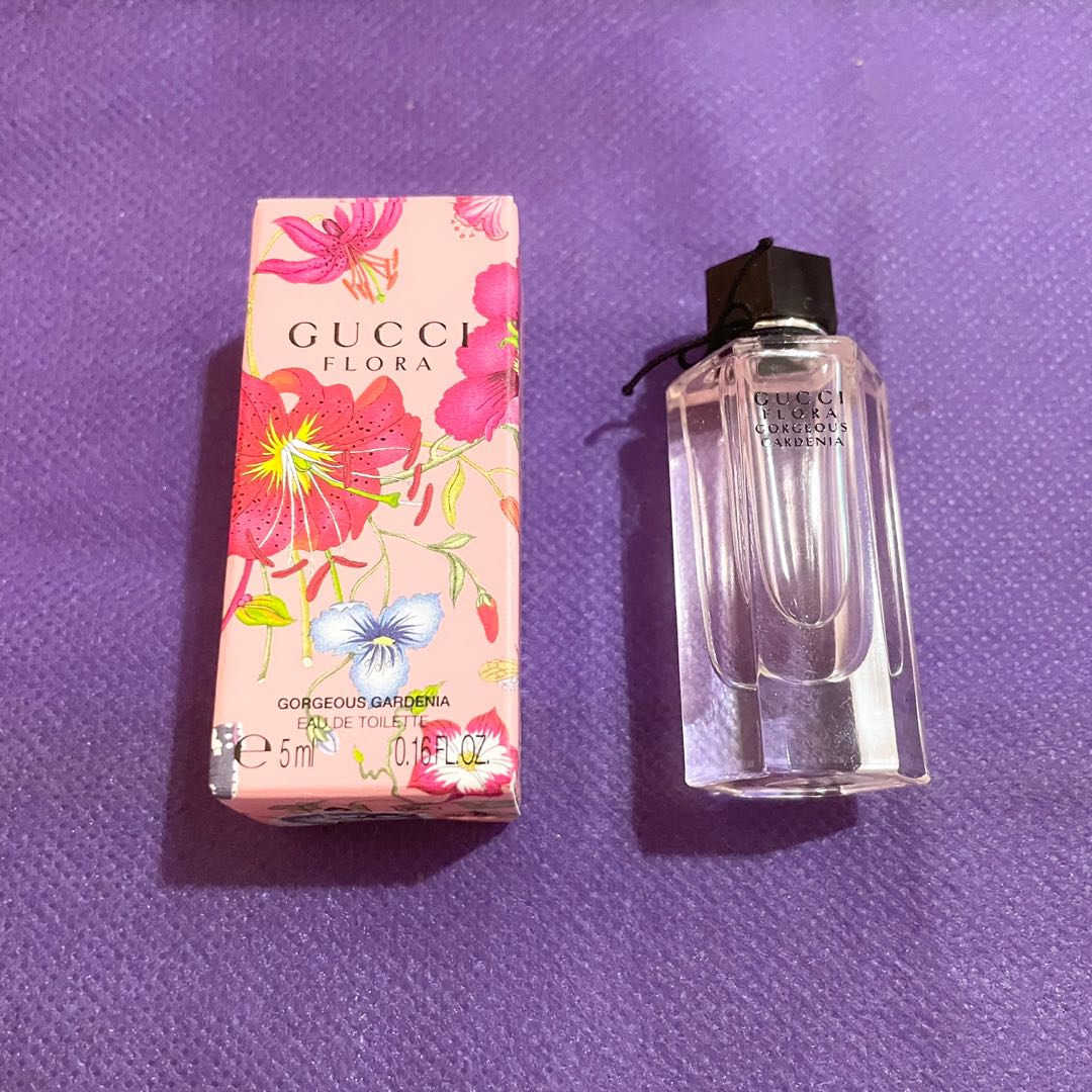 AUTHENTIC Gucci flora gorgeous gardenia eau de toilette perfume, Beauty ...