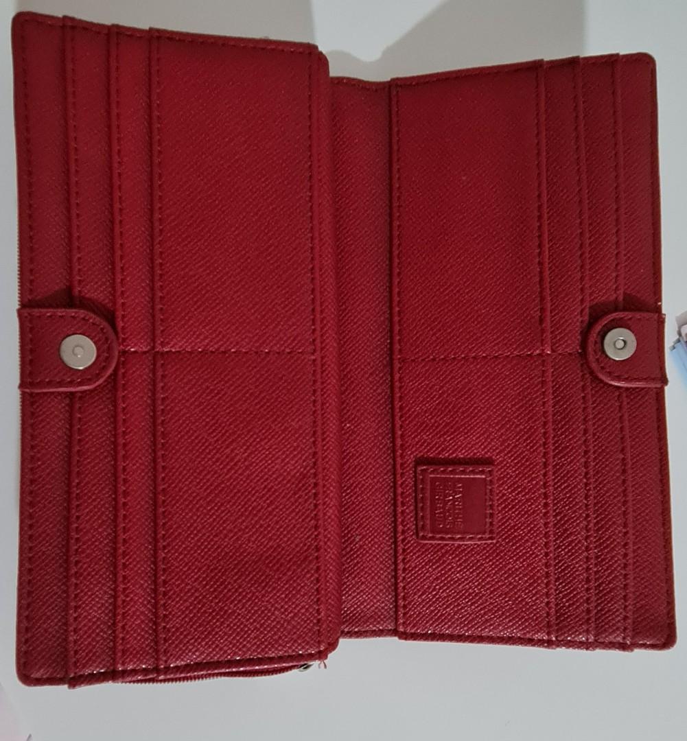 Authentic marithe francois girbaud long wallet, Women's Fashion, Bags ...