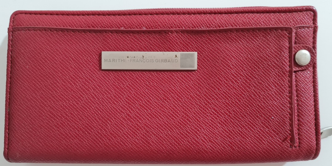 Authentic marithe francois girbaud long wallet, Women's Fashion, Bags ...