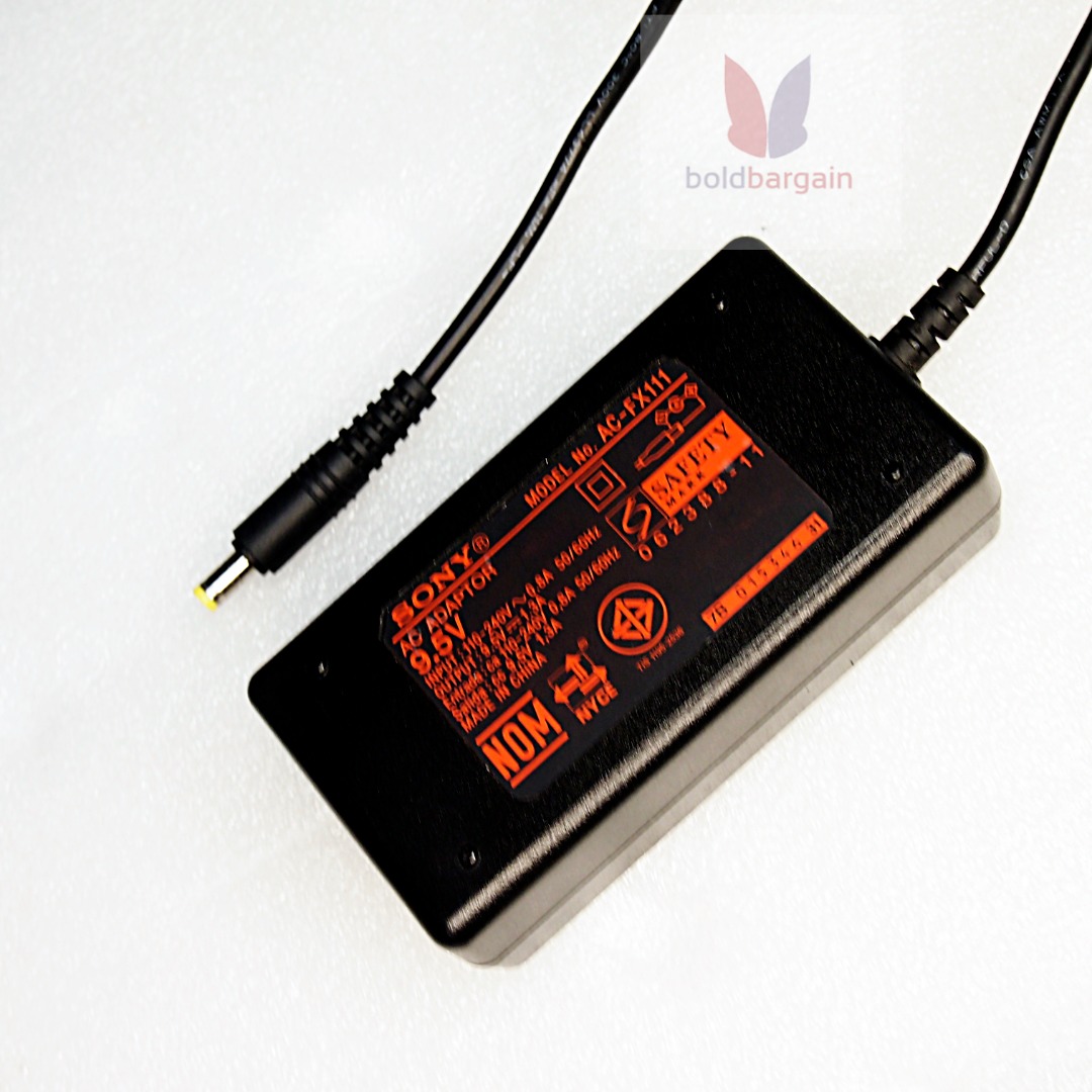 Authentic SONY AC-FX111 AC Adapter Charger 9.5V 1.3A Power Supply For ...