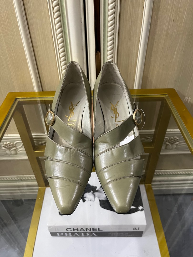 Authentic vintage Ysl shoes, Luxury, Sneakers & Footwear on Carousell