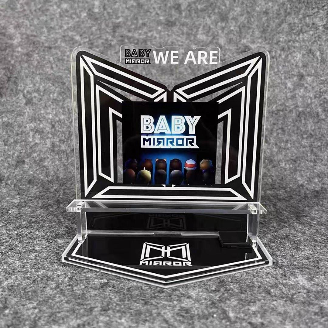 Baby Mirror Photo Zone 立牌/演唱會舞台/應援物/可擺放Babymirror粒粒/背燈發光/姜濤/姜B/Anson Lo/AL/Edan/呂爵安/Anson Kong ...