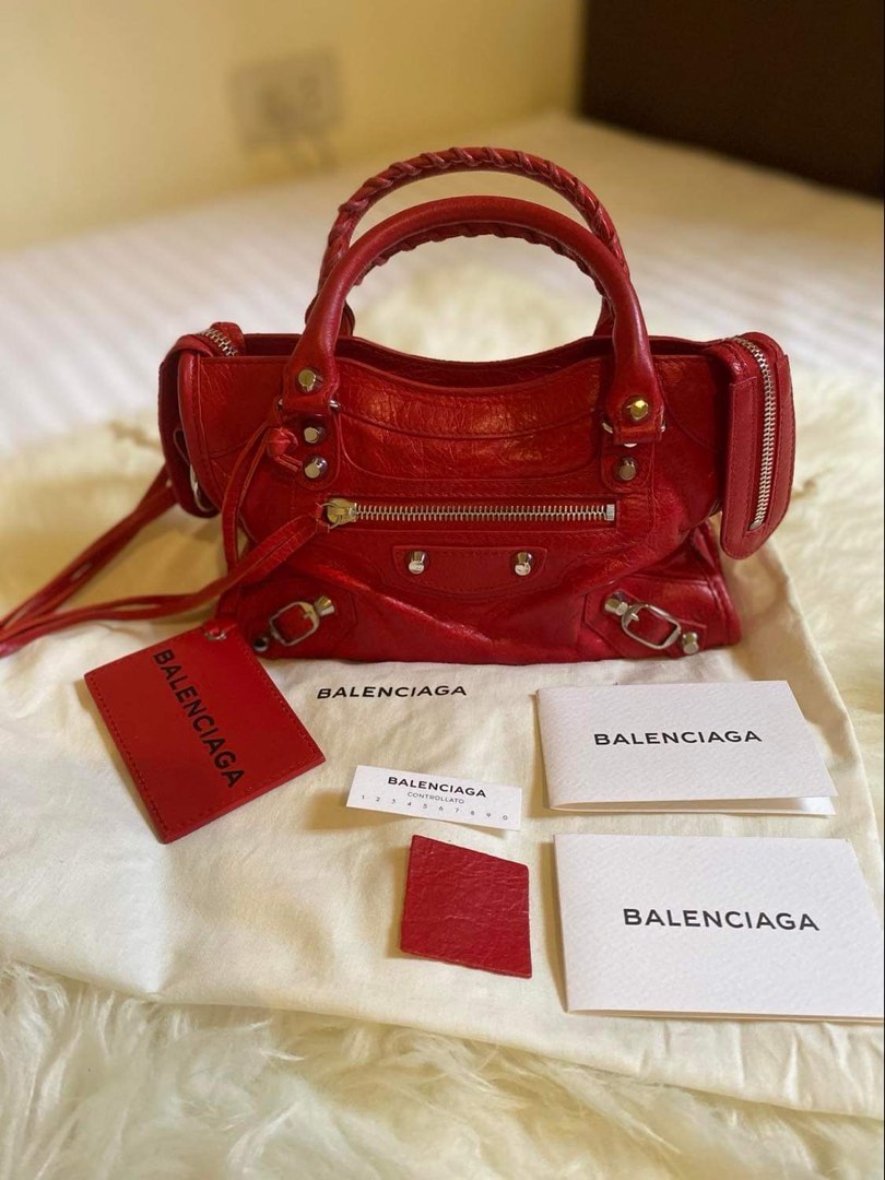 BALENCIAGA MINI CITY, Luxury, Bags & Wallets on Carousell