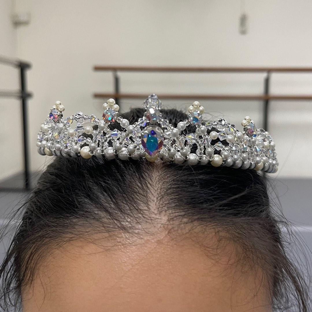 Ballet tiara dance tiara swarovski, Women's Fashion, Watches ...
