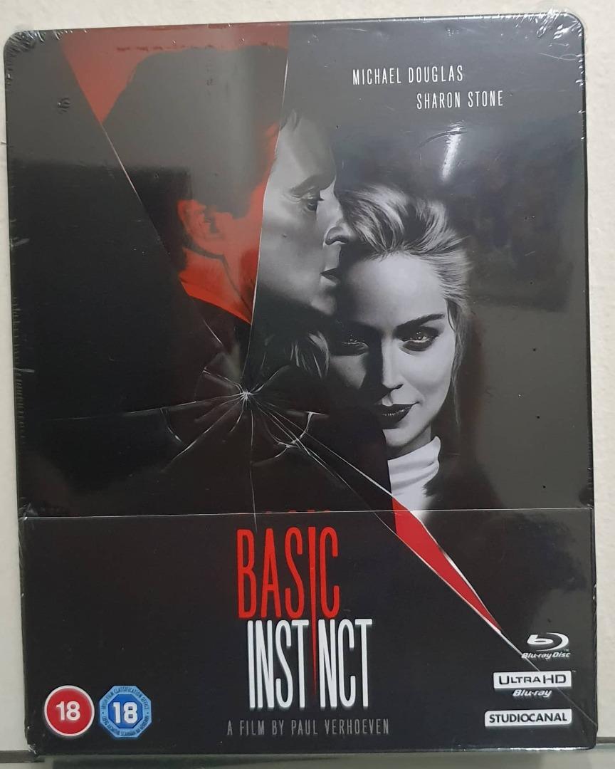 Basic Instinct Steelbook [4k Ultra HD + Bluray], Hobbies & Toys, Music ...