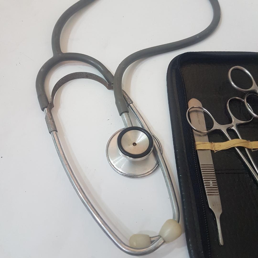 Basic Medical Surgical Kit Instruments Dissecting Set With Leather Case ...