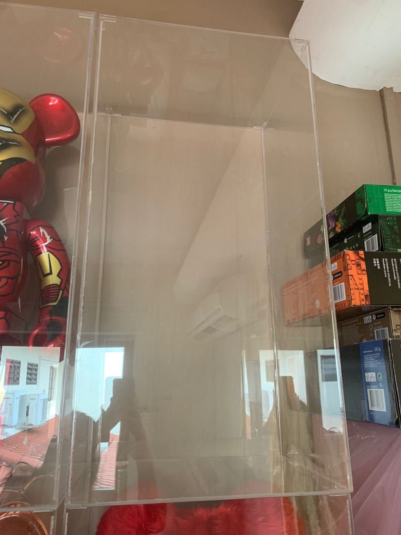 Bearbrick 1000% display case, Hobbies & Toys, Toys & Games on Carousell