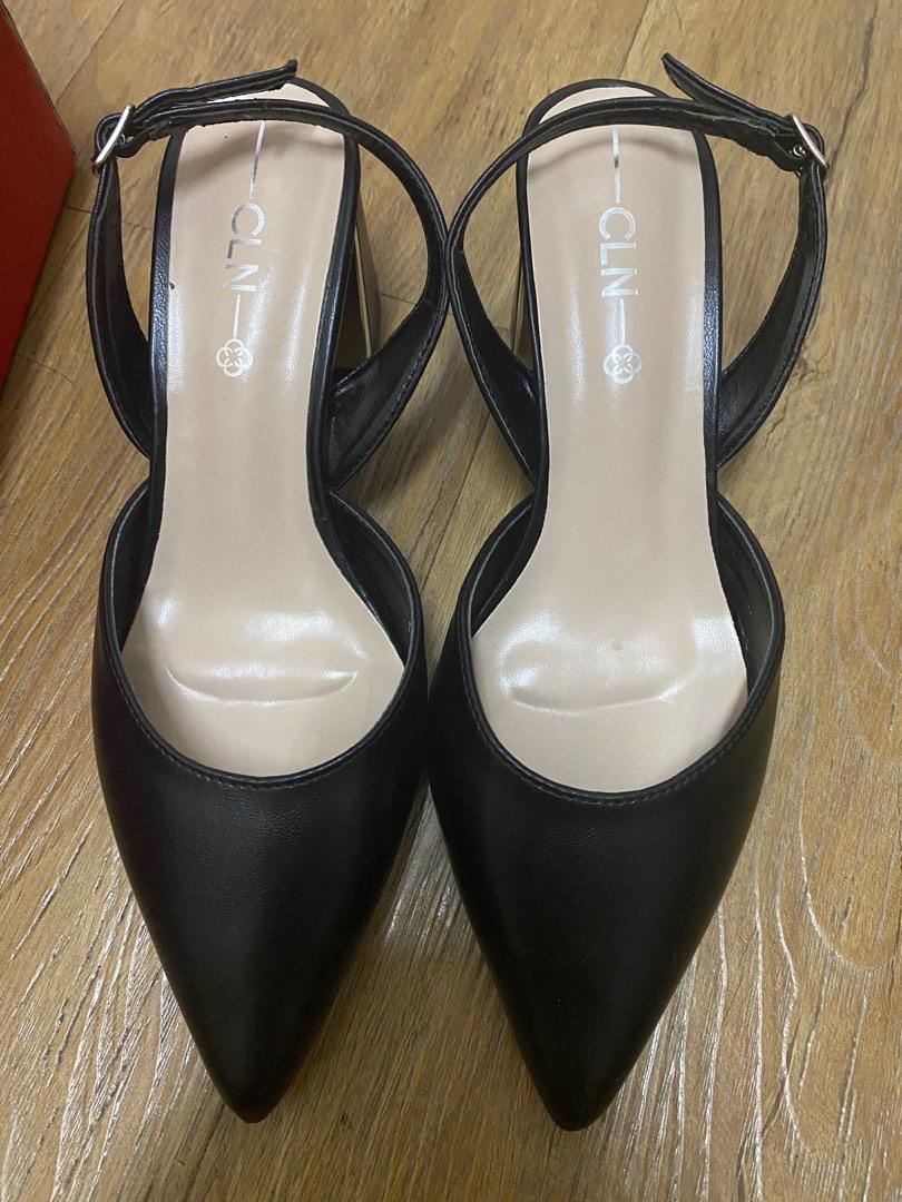 BLACK HEELS CLN, Women's Fashion, Footwear, Heels on Carousell