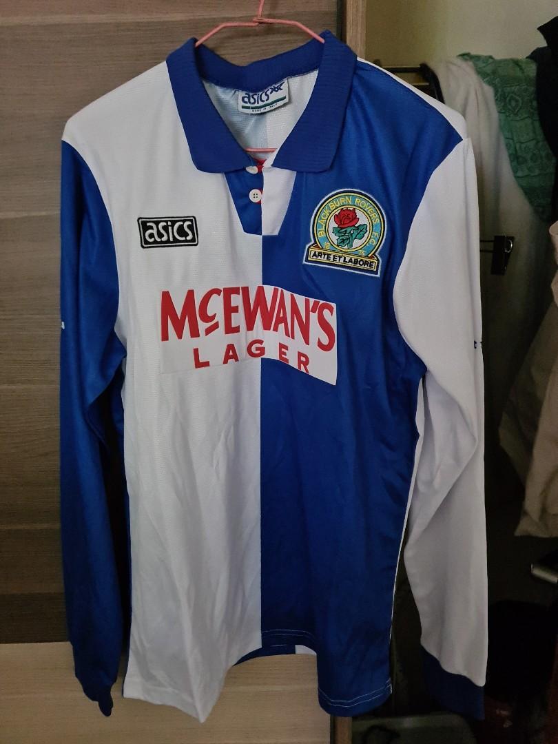 Blackburn Rovers Long Sleeve Jersey, Men's Fashion, Activewear on Carousell