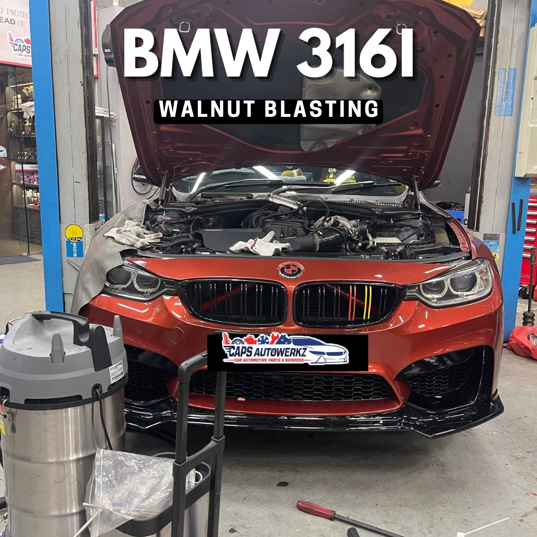 BMW 316i | Walnut Blasting, Car Accessories, Accessories on Carousell