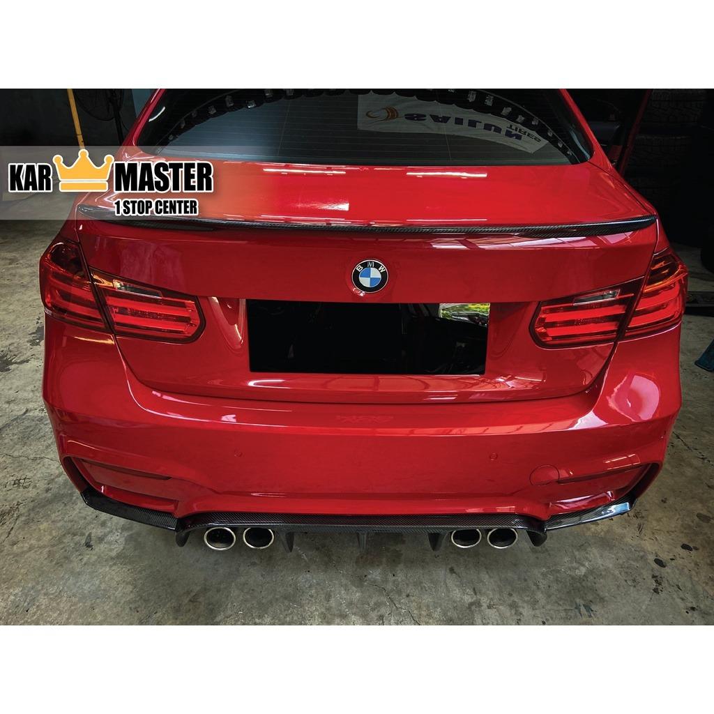 BMW F30 M3 Rear Diffuser 3pcs Carbon, Auto Accessories on Carousell