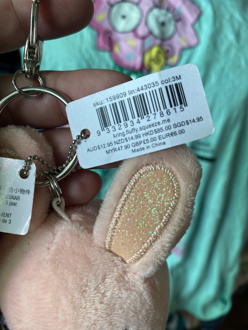 BNEW SMIGGLE BUNNY KEYCHAIN, Hobbies & Toys, Toys & Games on Carousell