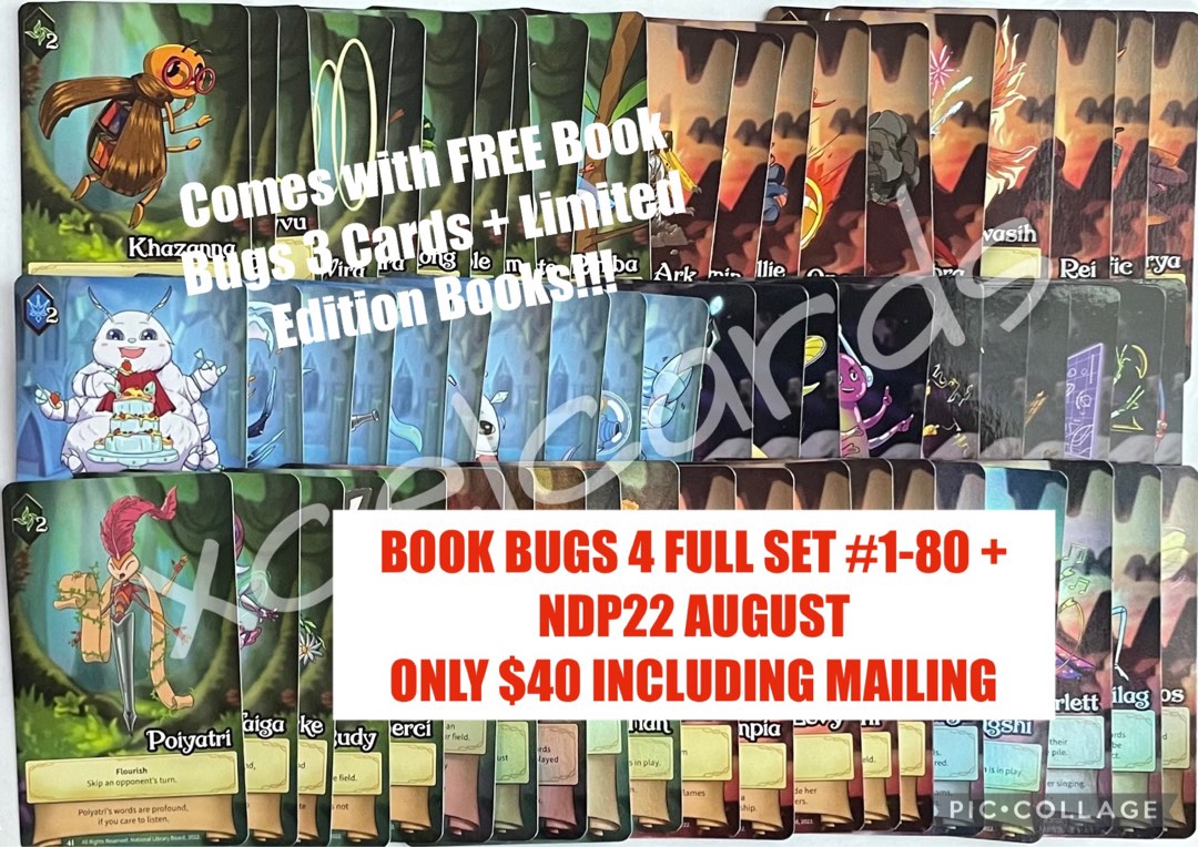 Book Bugs 4 2022 Rescuers of Stories Lost FULL SET #1-80 + NDP22 AUGUST ...