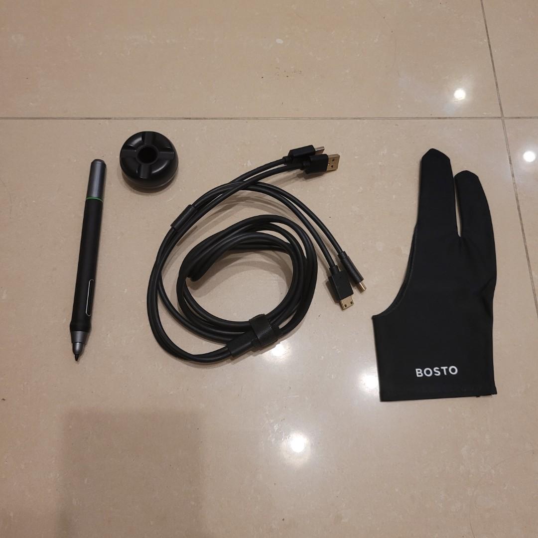 BOSTO 16HD Drawing Tablet Monitor 專業級顯示器繪圖板, 電腦＆科技, 電腦周邊及配件, 電子屏幕 ...