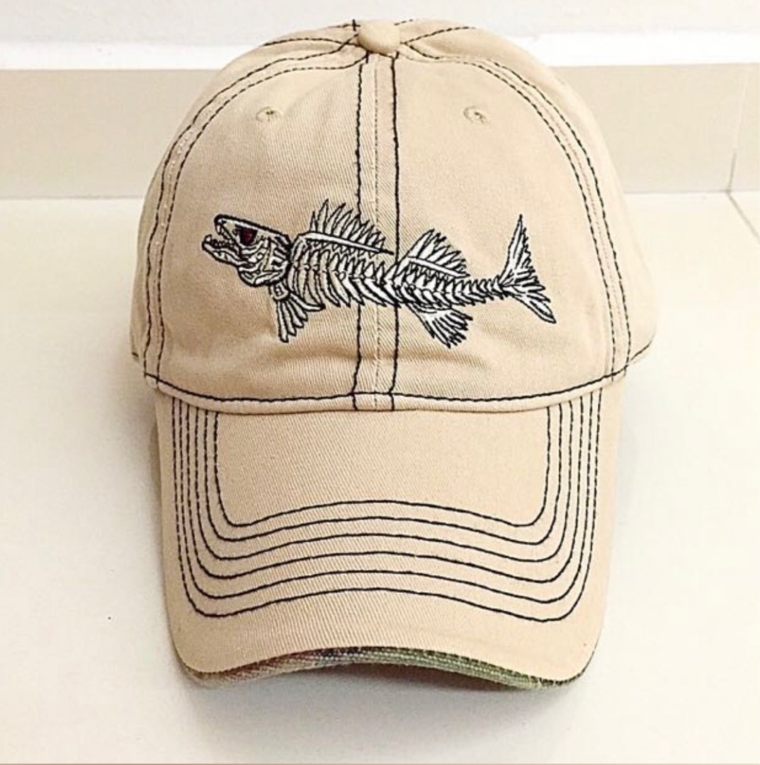 Brand New Skeleton Fish Cap, Men's Fashion, Watches & Accessories, Caps ...