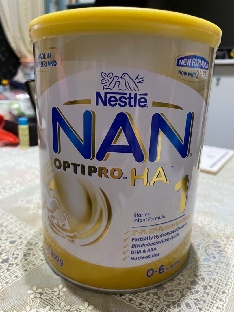 Brand new tin of Nan Optipro HA 1, Babies & Kids, Nursing & Feeding ...