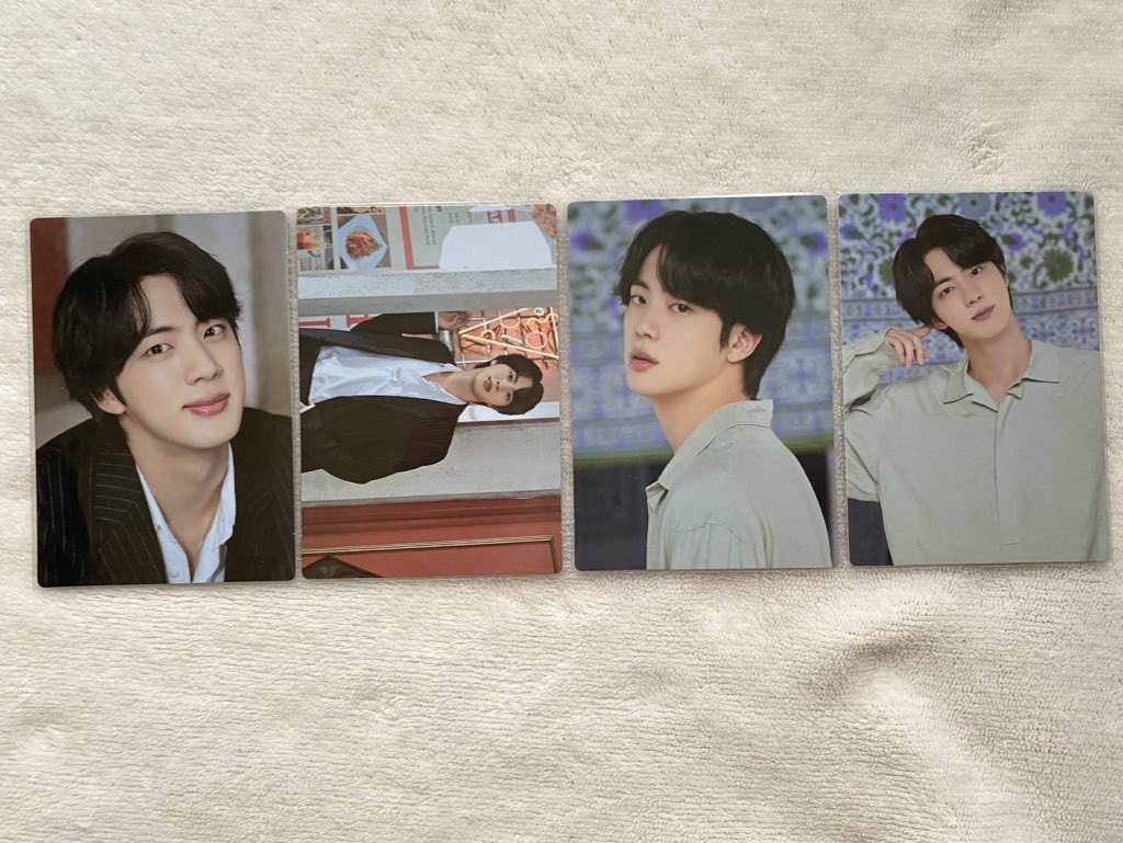 BTS mini PC photocard Jin Permission to Dance PC set, Hobbies & Toys ...