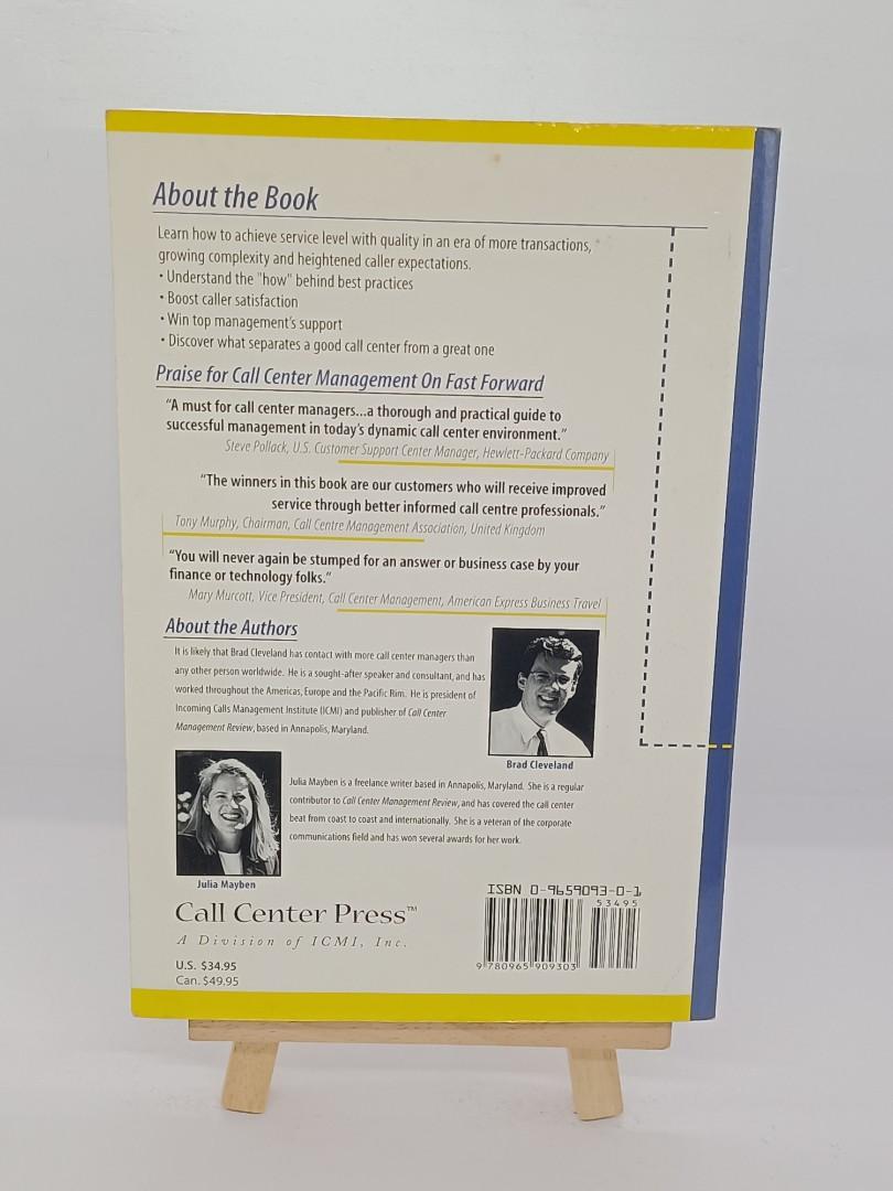 Call Center Management on Fast Forward : Succeeding in Today's Dynamic ...