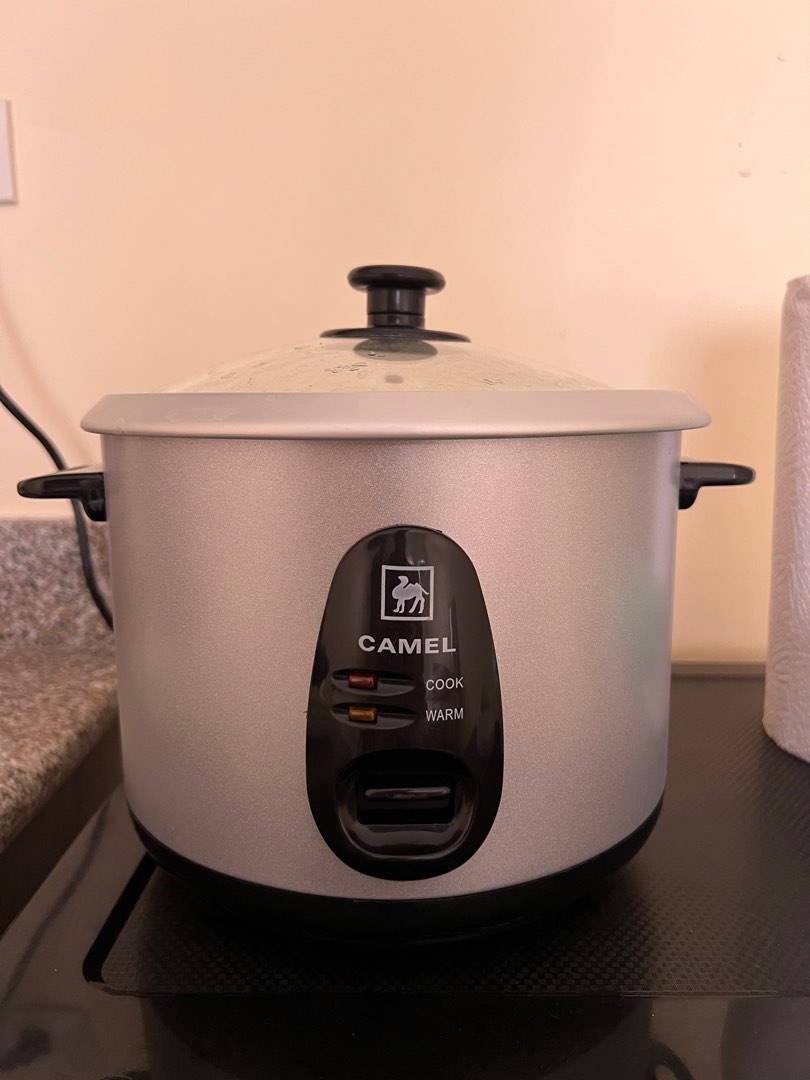 Camel rice cooker with steamer, ladle, and measuring cup, TV & Home ...