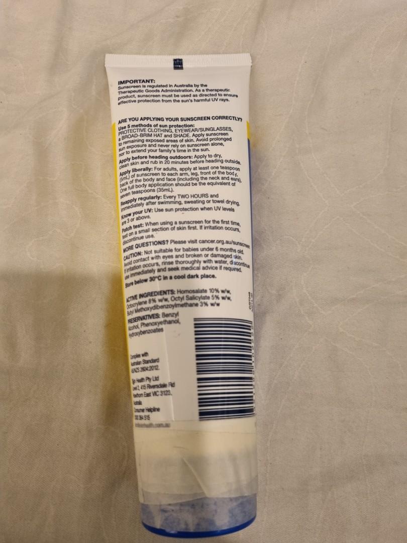 Cancer Council Ultra Sunscreen SPF 50, Beauty & Personal Care, Face ...