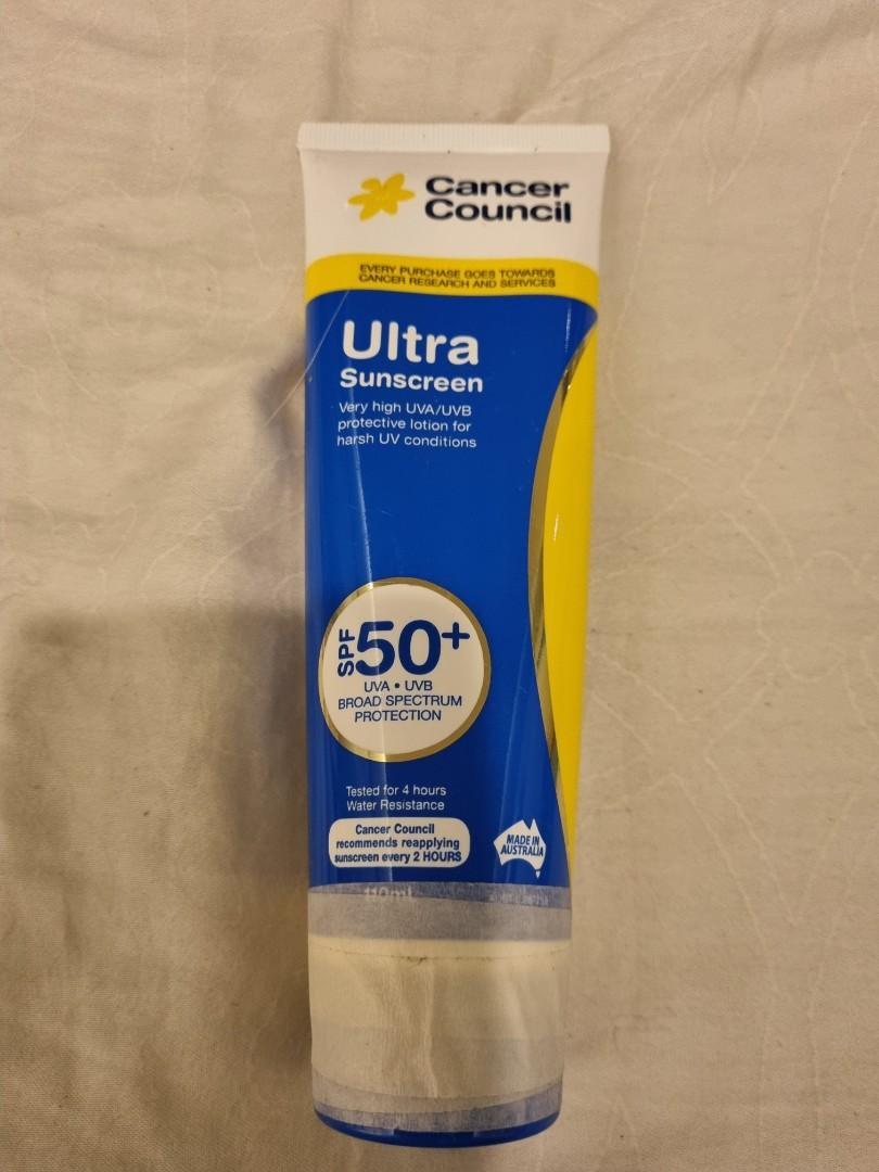 Cancer Council Ultra Sunscreen SPF 50, Beauty & Personal Care, Face ...