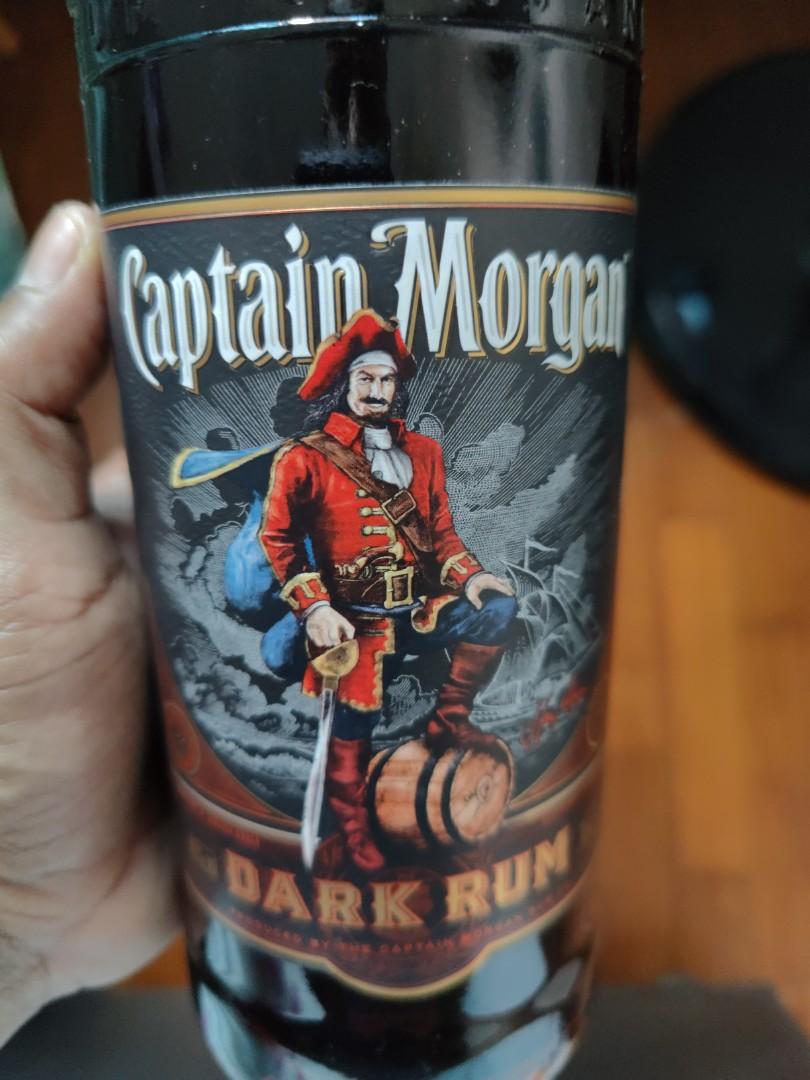 Captain Morgan Dark Rum 1 litre 40% al, Food & Drinks, Alcoholic ...