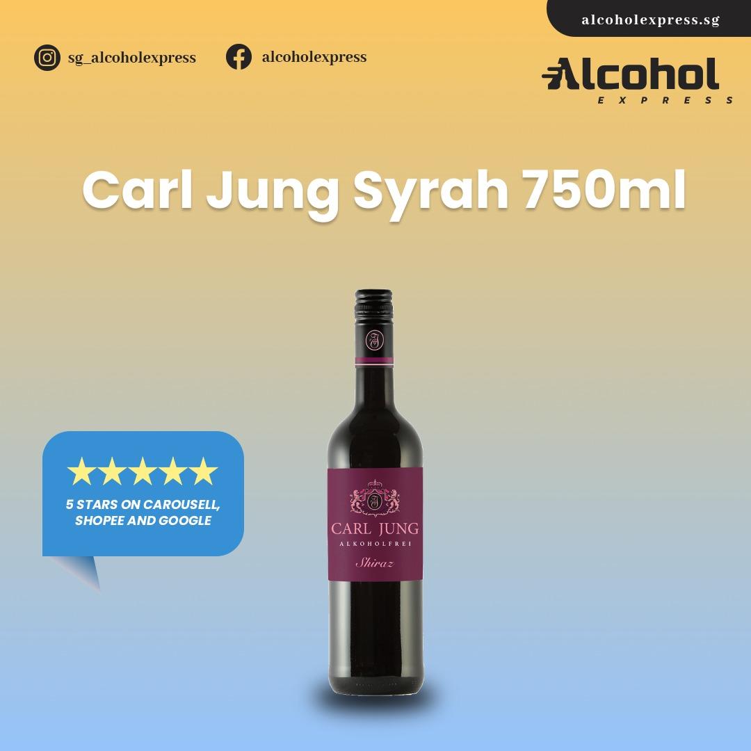 Carl Jung Shiraz 750ml, Food & Drinks, Alcoholic Beverages on Carousell