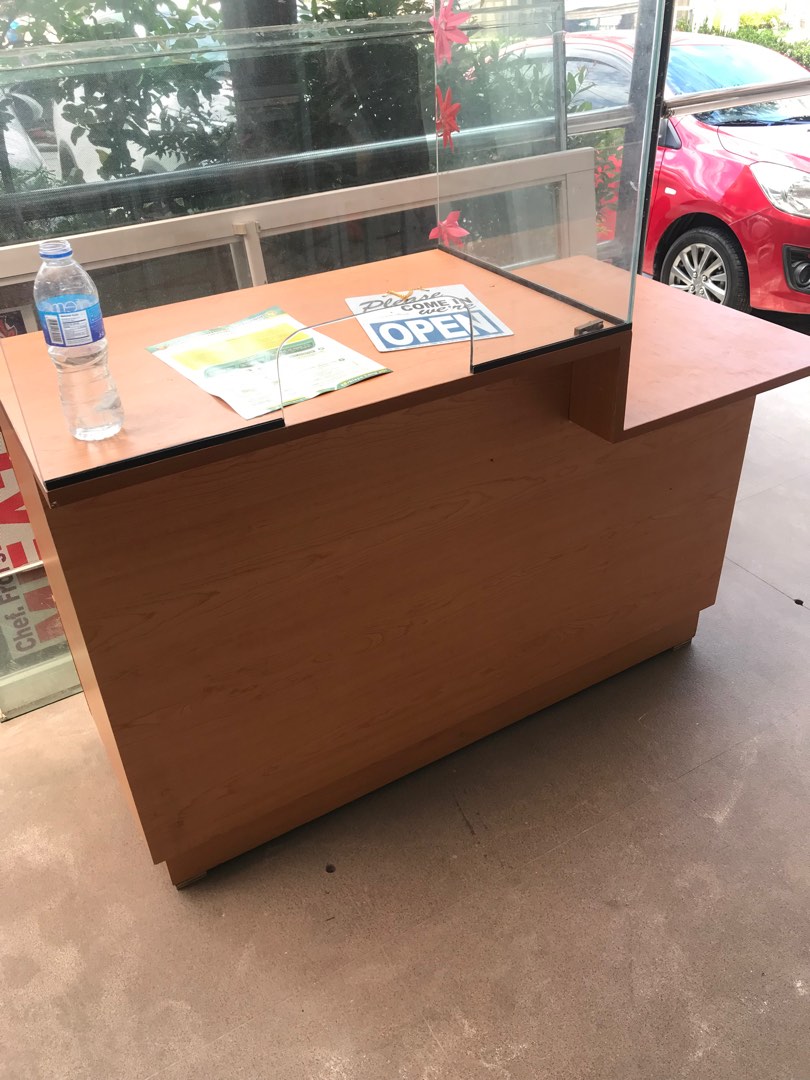 Cashier Counter with drawer, Furniture & Home Living, Furniture, Other ...