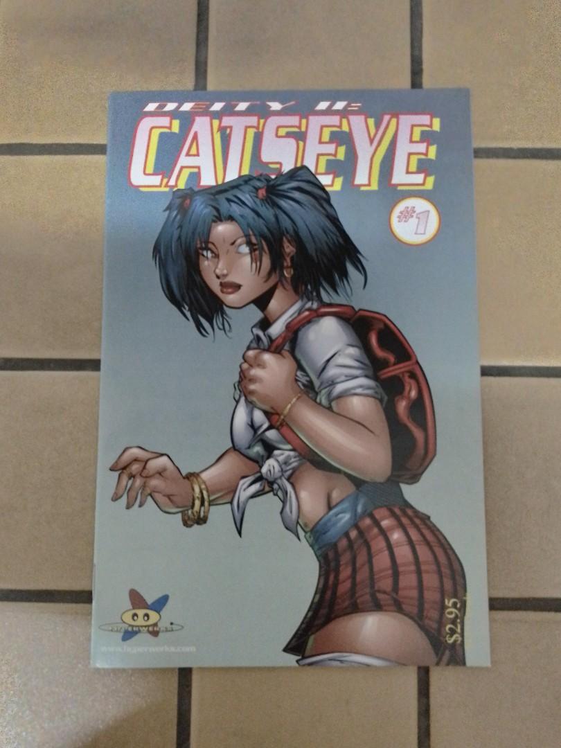 Cateye/Saint Angel Preview #1 ( Karl Altstaetter - Cover Art ) Hyperwerks Comics, Hobbies & Toys ...