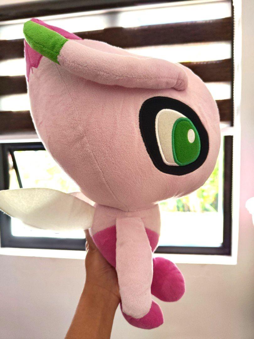 Shiny Celebi Pokemon plush toy, Hobbies & Toys, Toys & Games on Carousell