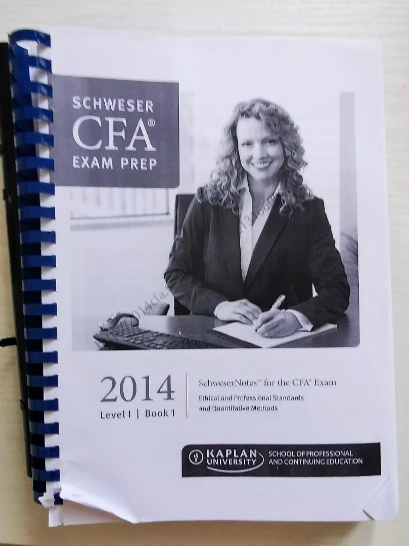 CFA Textbook and Past Year Exam Paper, Hobbies & Toys, Books ...