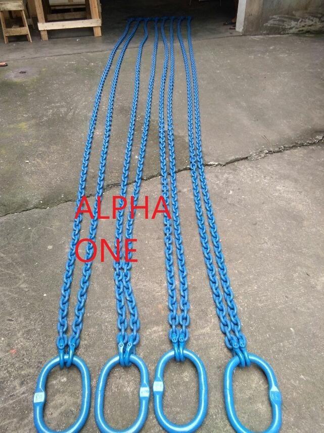 CHAIN SLING- LIFTING CHAIN Single Legged up to Quadruple, Commercial ...