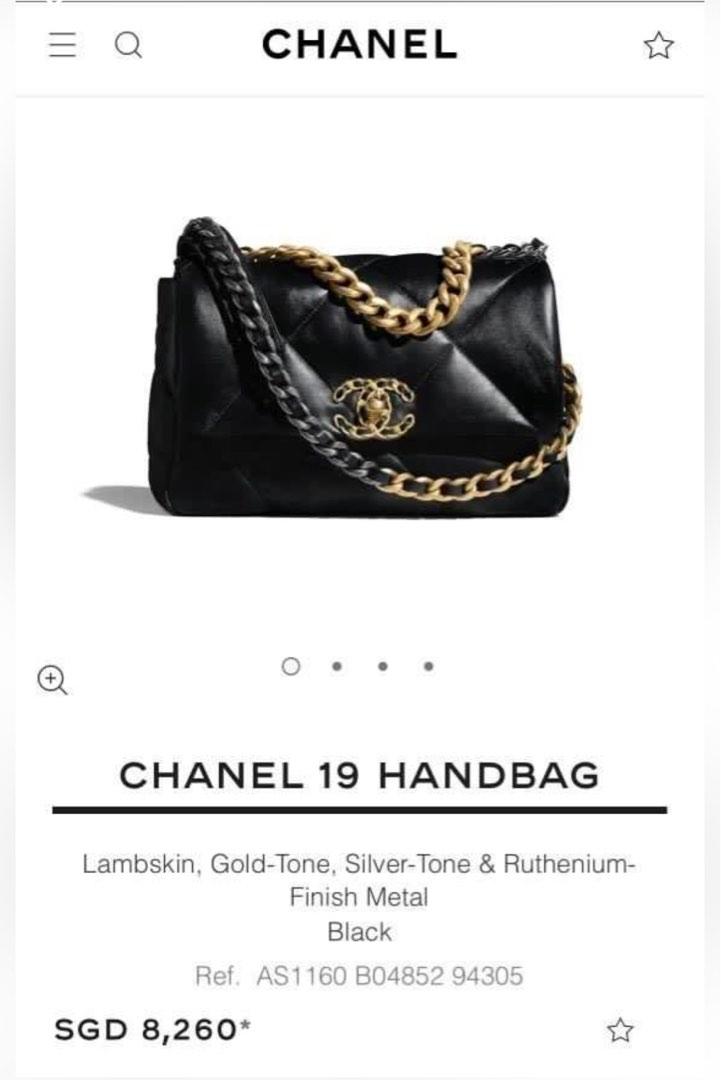 Chanel C19 Navy, Luxury, Bags & Wallets on Carousell