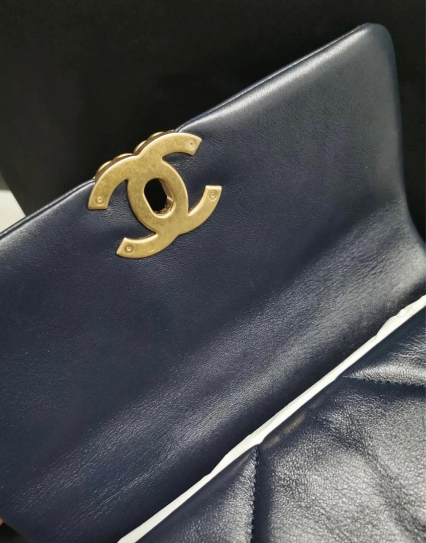 Chanel C19 Navy, Luxury, Bags & Wallets on Carousell