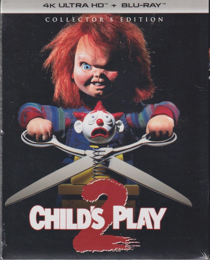 Child's Play 2 4K Collector's Edition (Slipcover) (Shout Factory) Blu ...