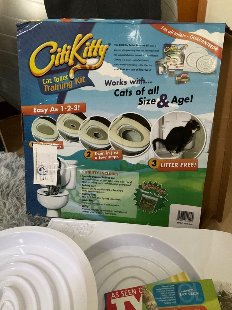 Citi Kitty | Cat toilet training kit | litter free, Pet Supplies, Homes ...