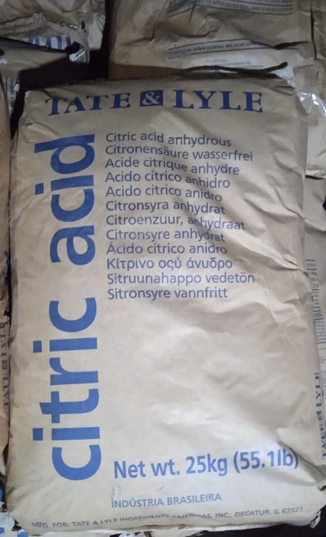 CITRIC ACID (25KGS), Everything Else, Others on Carousell