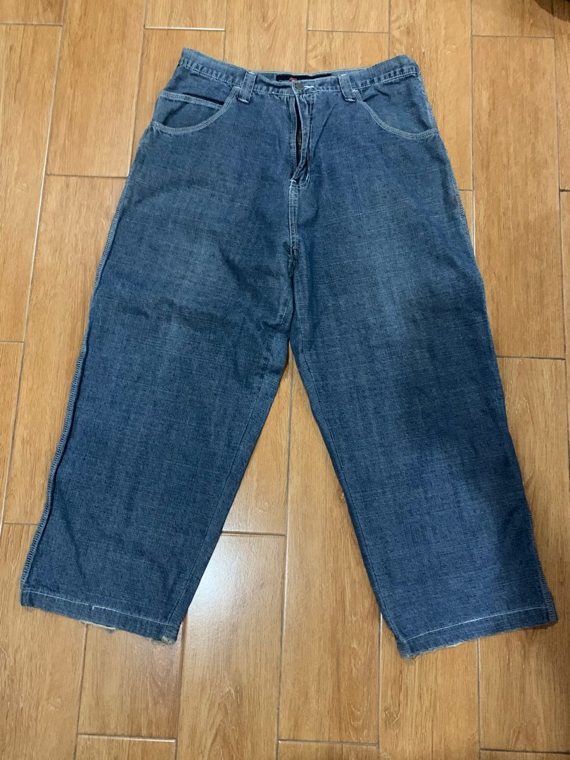 Club R jeans Wide leg denim cargo pants, Men's Fashion, Bottoms, Jeans ...