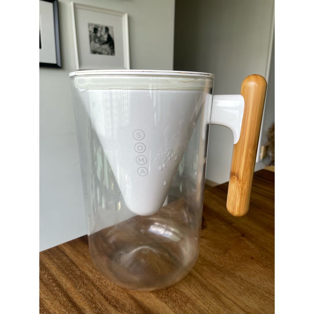 Crate & Barrel SOMA Filtered Water Pitcher, Furniture & Home Living ...